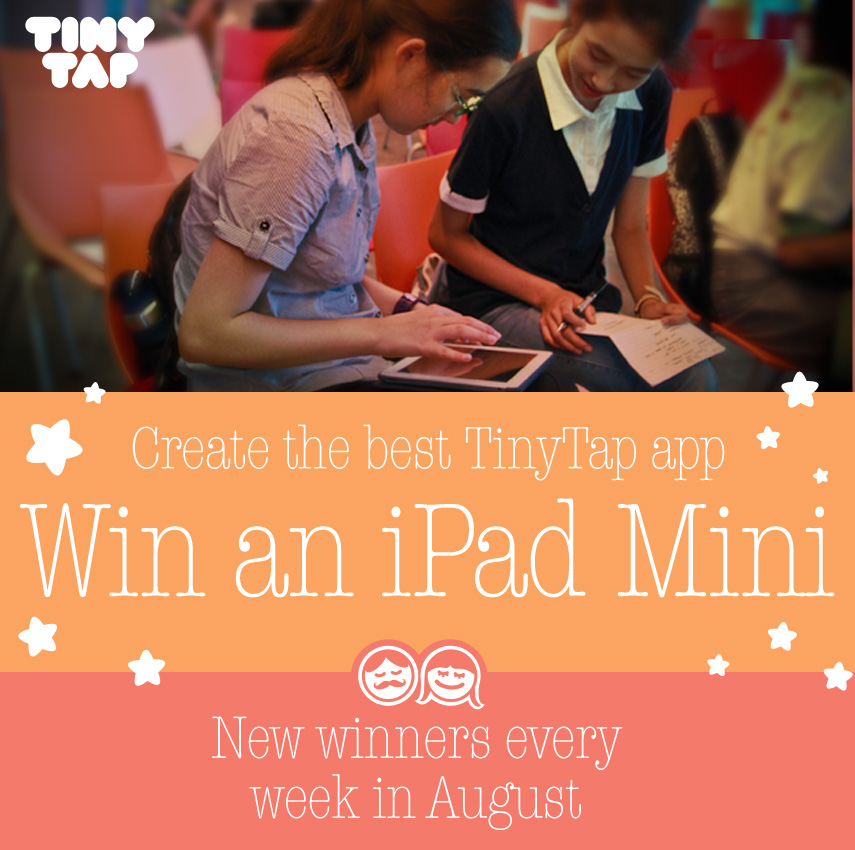 Weekly Prizes for Best TinyTap Apps - All August Long! - TinyTap , The ...
