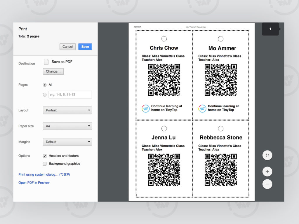 Student Sign In is Easier than Ever with QR Login - TinyTap , The Blog!