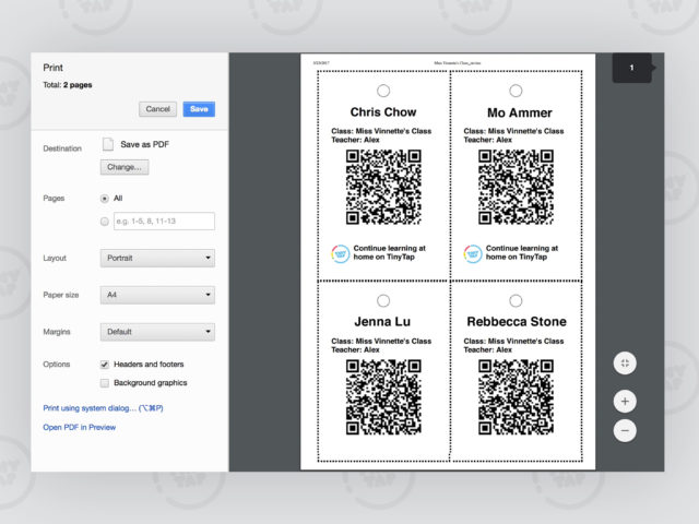 Student Sign In is Easier than Ever with QR Login - TinyTap , The Blog!